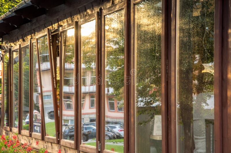 Window stock photo. Image of retro, traditional, exterior - 145338920