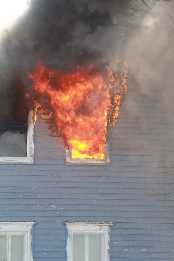 Window in Flames stock image. Image of flames, flame - 38996179