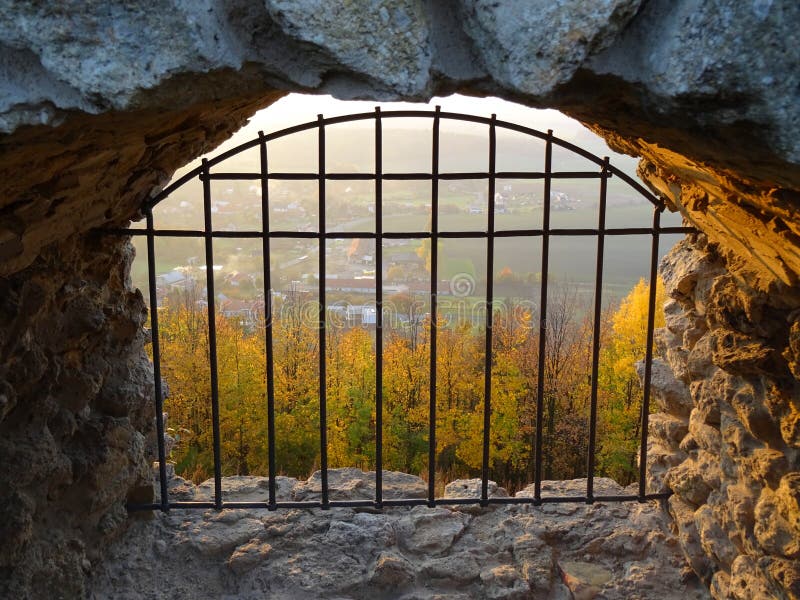 The Window from the Fortress Stock Photo - Image of travel, castle ...