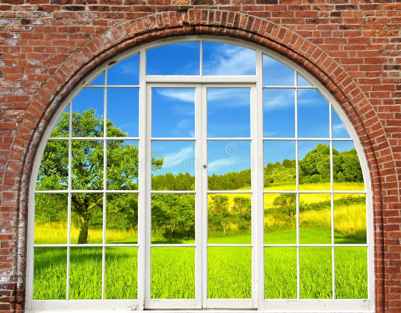 Window frame stock image. Image of building, open, idea - 10576305