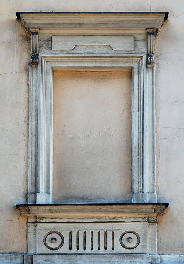 Baroque window stock image. Image of built, european - 61002323