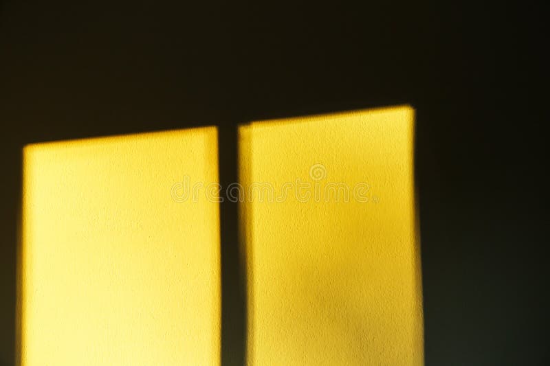 Window Frame As Shadow on the Wall, Crime Stock Photo - Image of ...