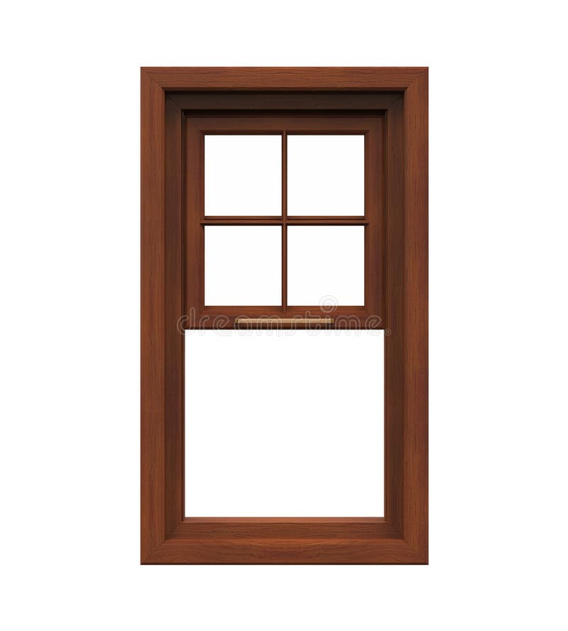 Window Frame Isolated stock illustration. Illustration of architectural ...