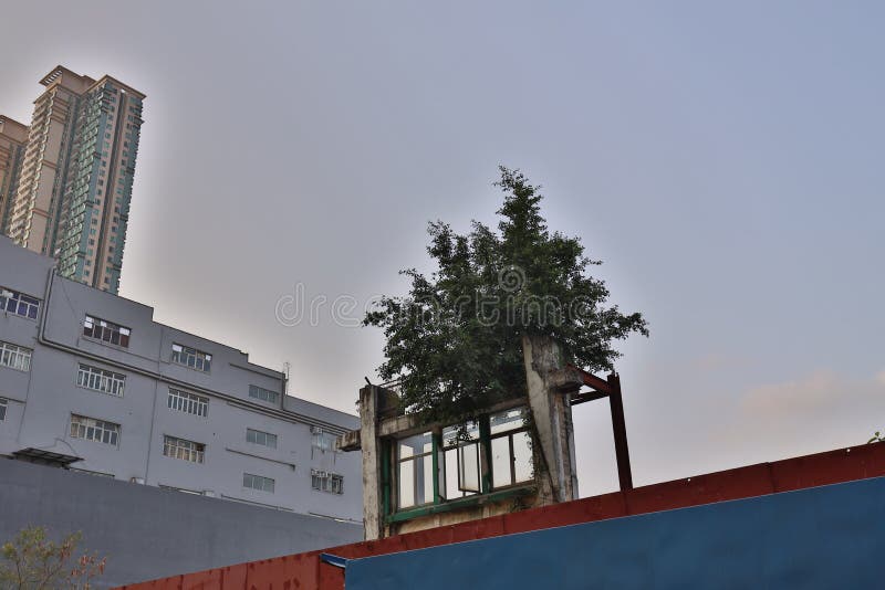 The Window Frame Stand on the Ruins, Hk 27 March 2021 Editorial Stock ...