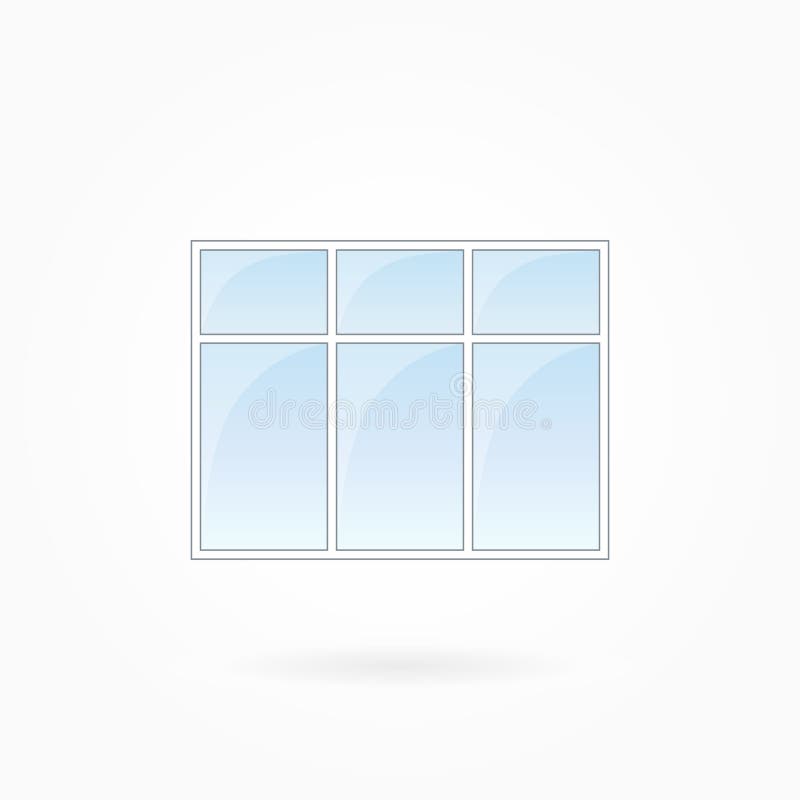 Window Frame Vector Illustration, Eps 10 Stock Vector - Illustration of ...