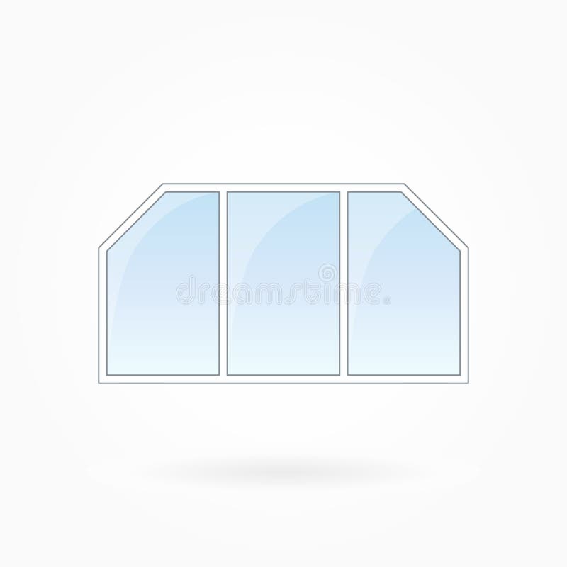 Window Frame Vector Illustration, Eps 10 Stock Vector - Illustration of ...