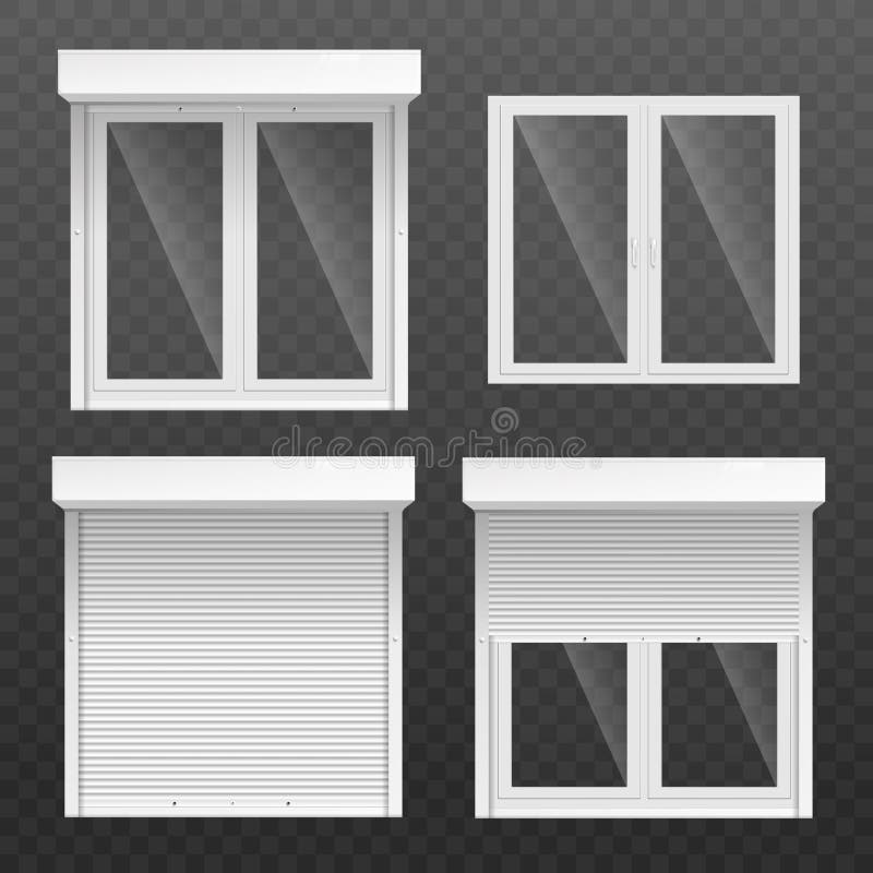 Window Blinds Mockup Template Stock Illustrations – 716 Window Blinds ...