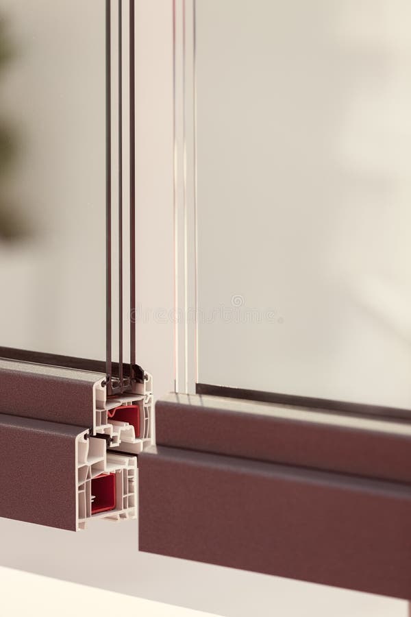 Window frames with glass stock image. Image of quality - 84885859