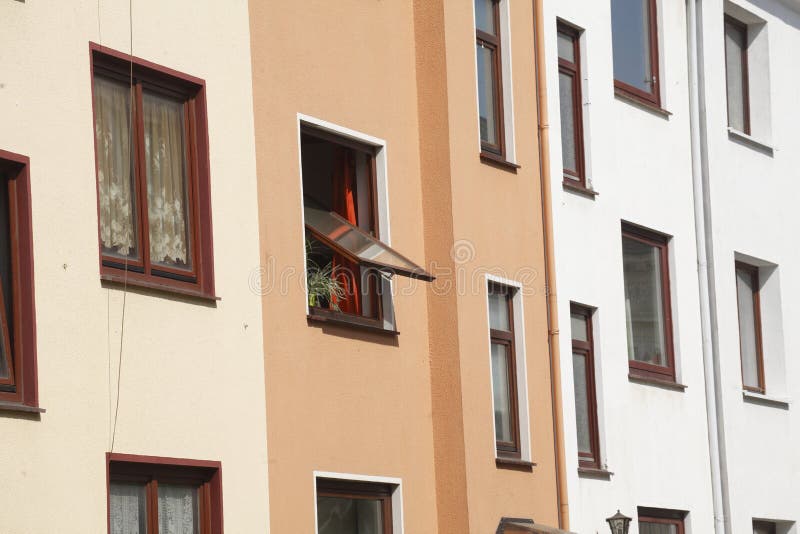 Residential Buildings Houses Stock Photo - Image of flats, architecture ...