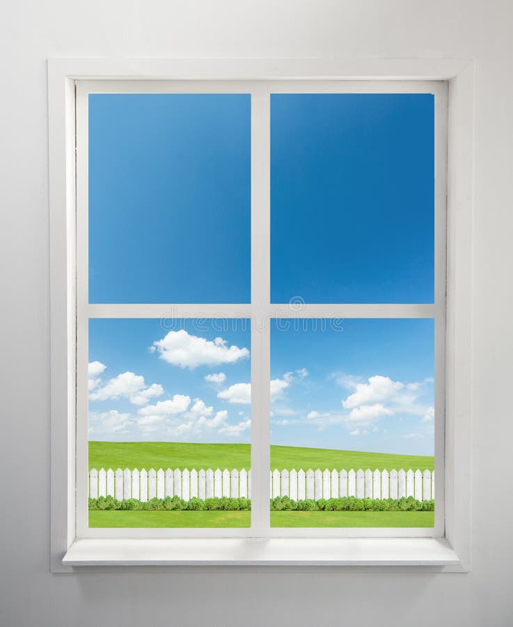 Window and Sky stock photo. Image of modern, residential - 20121946