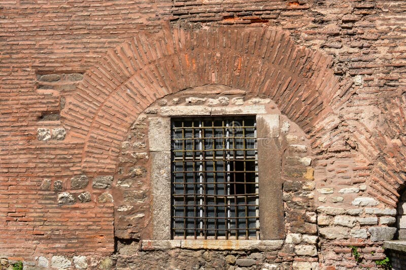 Window of Historical Buildings of Istanbul Stock Image - Image of ...