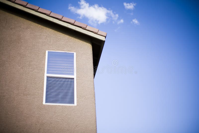 Window of a house stock image. Image of stucco, design - 6715067
