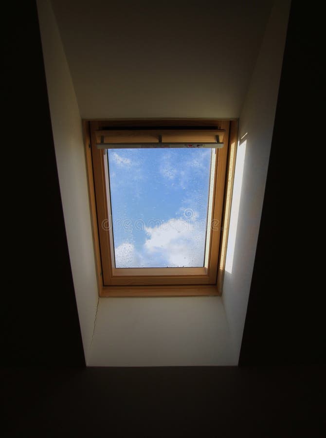 Roof windows stock photo. Image of horizontal, construction - 15789044