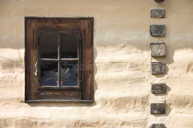 Window of a hut stock photo. Image of woods, exterior - 6949108