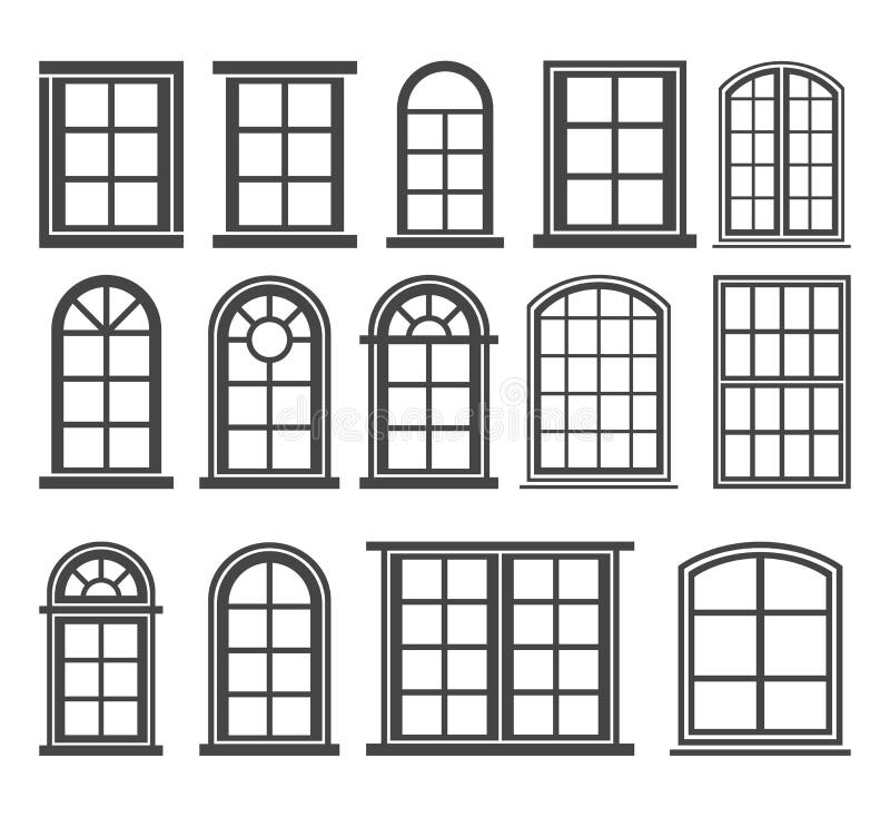 Window Icon. Window Line Icon Set. Editable Stroke, 64x64 Pixel Perfect ...