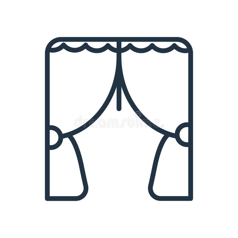 Window Icon Vector Isolated on White Background, Window Sign Stock ...