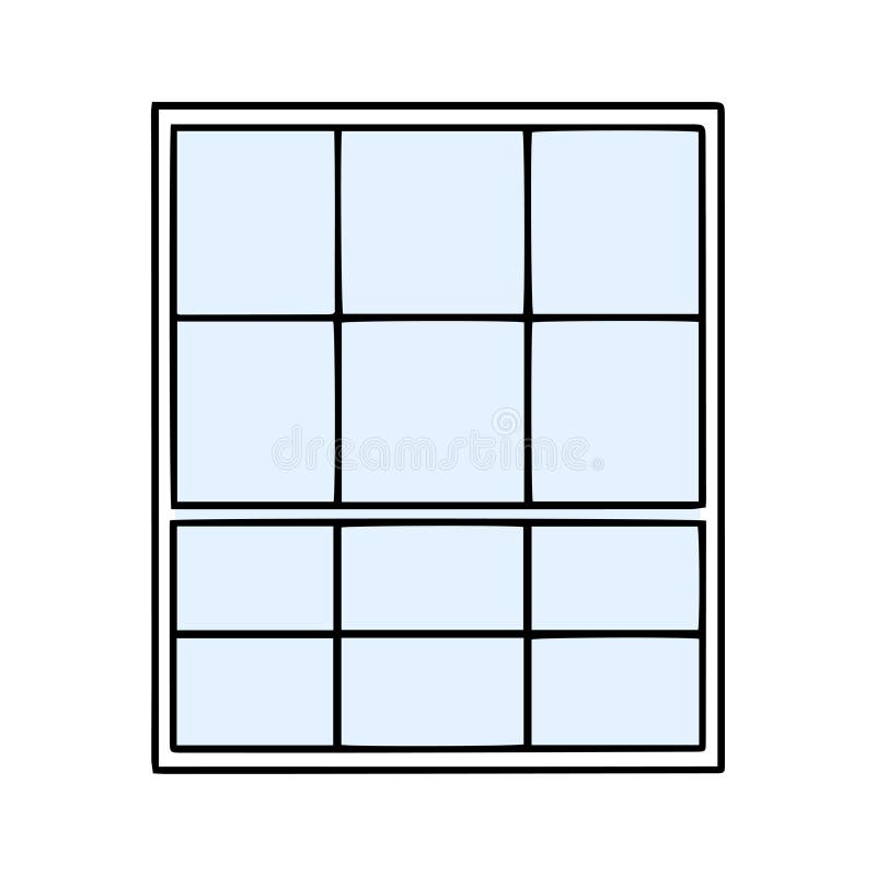 Window Icon Vector Logo Design Template. Vector Creative Symbol in ...