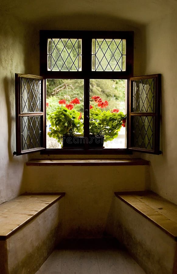 Vintage Window stock image. Image of shadow, historic - 2771827