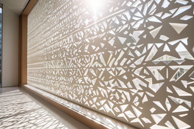 Window with Intricate Tessellation Pattern, Bringing Brightness and ...