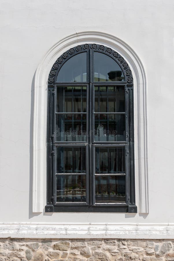 Window with iron bars stock image. Image of ornate, rustic - 95117849