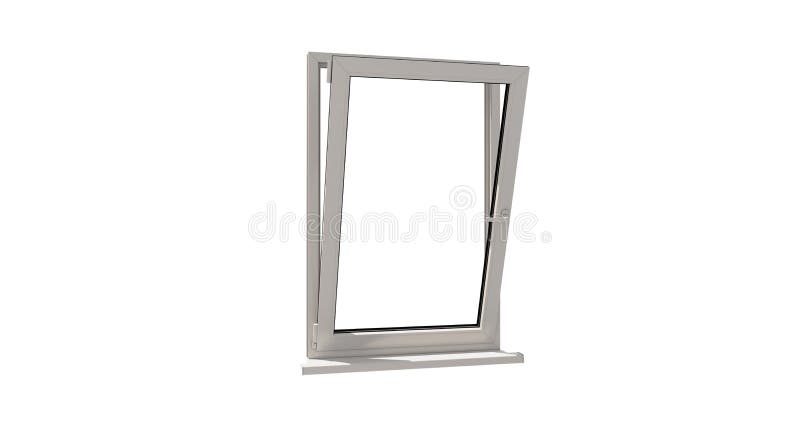 Window. Isolated Window. Aluminum Window. White Window. Pvc Window ...