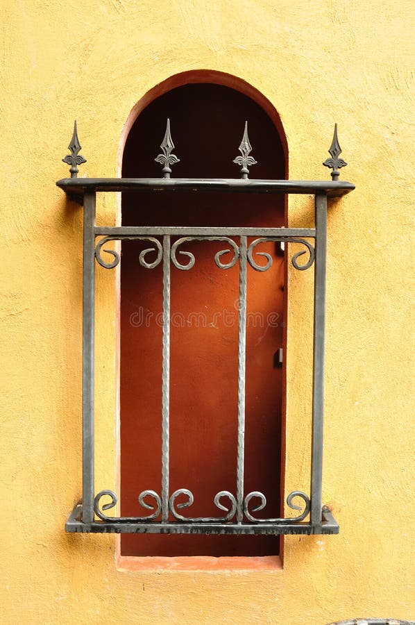 Window in Italian style stock photo. Image of colorful - 39690738