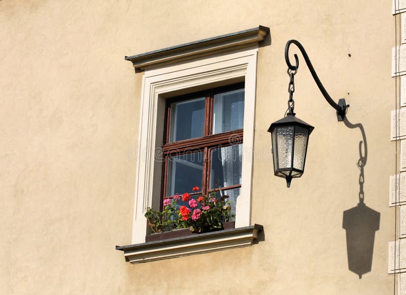 Window and lantern stock photo. Image of lantern, curtain - 21519674