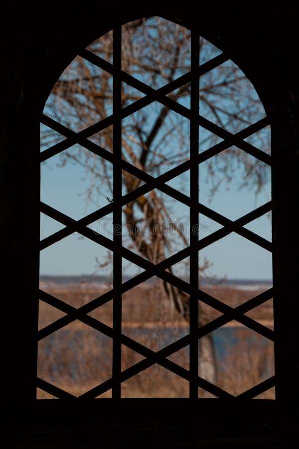 Window with a lattice stock photo. Image of deluxe, house - 216542514