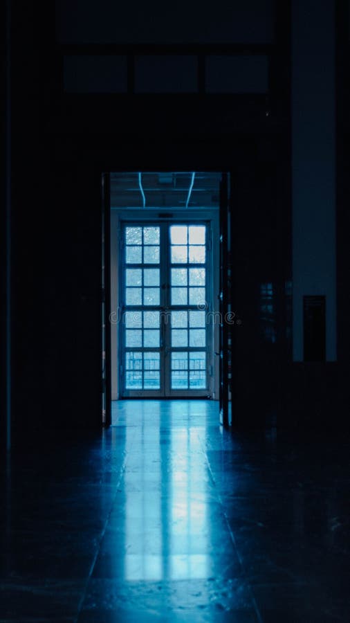 A Window while Light is Falling Straight Inside the Room. Stock Photo ...