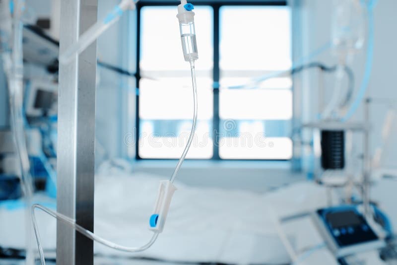 Light in the Hospital Hallway Stock Image - Image of clinical, inside ...