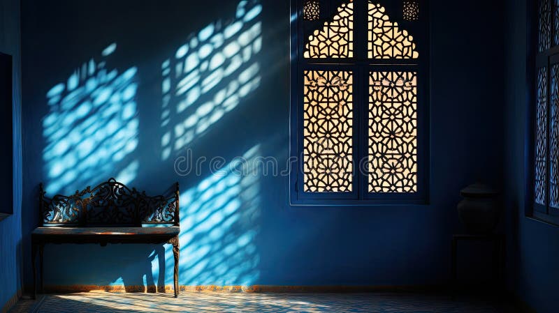 Window Light and Shadow Patterns Stock Illustration - Illustration of ...