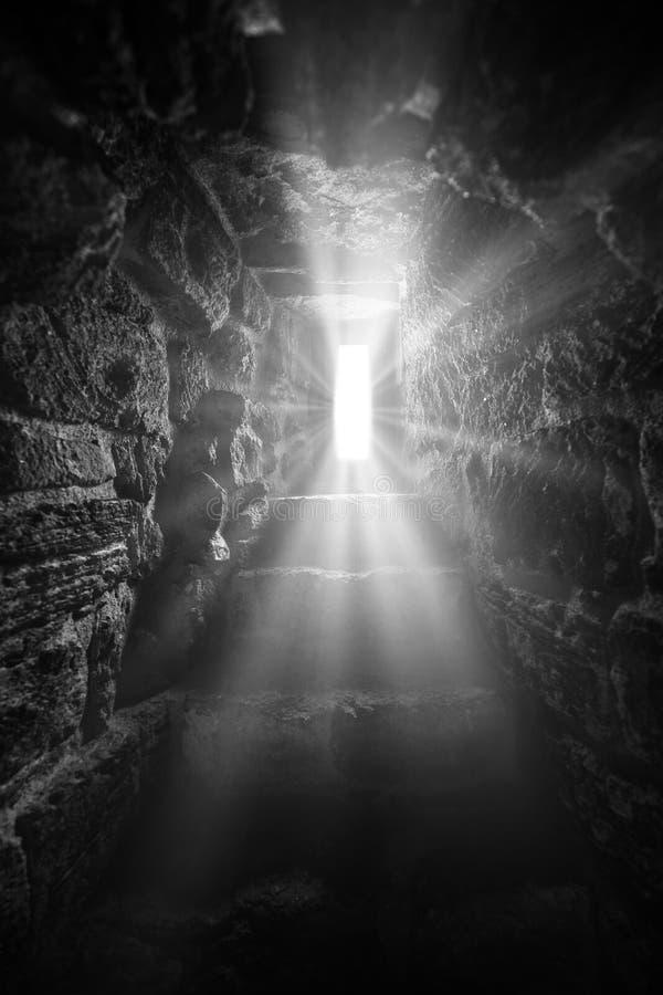 Window Loophole in the Old Castle. Gun Loophole in the Brick Wall of ...