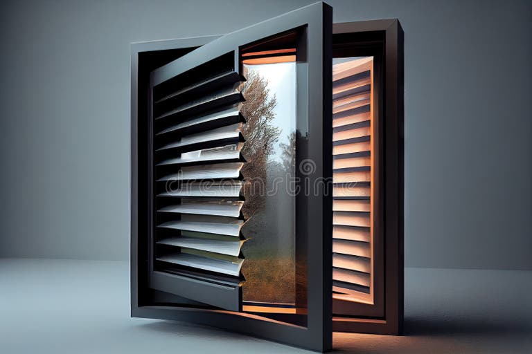 Louver System Stock Illustrations – 139 Louver System Stock ...