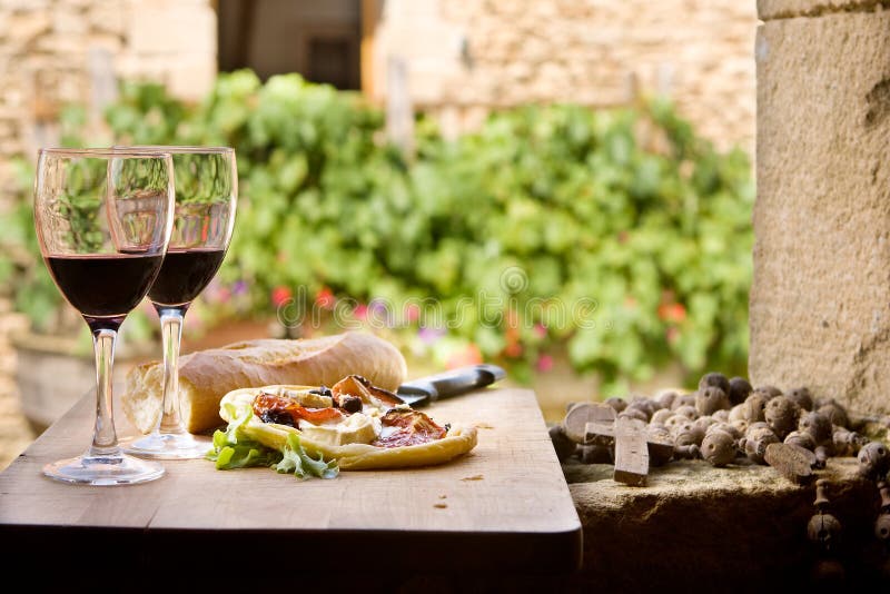 Lunch in France stock photo. Image of relaxation, delicious - 14093730