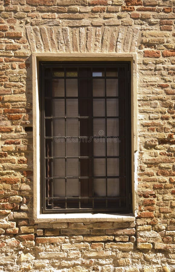 Window Made of Iron Bar stock image. Image of texture - 44475633