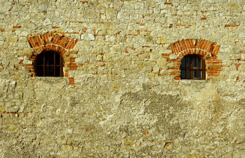 Window in medieval castle stock image. Image of stone - 28248907
