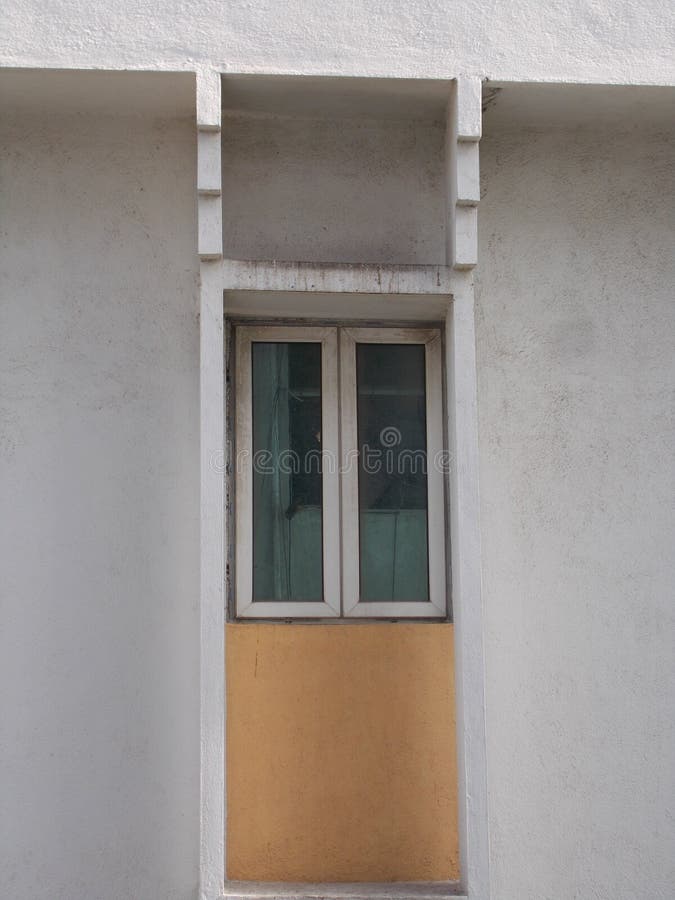 Minimal Window of a Apartment - Minimal Look Stock Image - Image of ...
