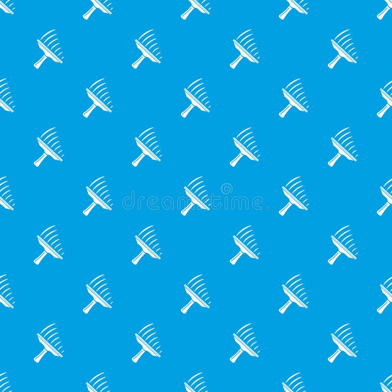 Window Mop Pattern Vector Seamless Blue Stock Vector - Illustration of ...