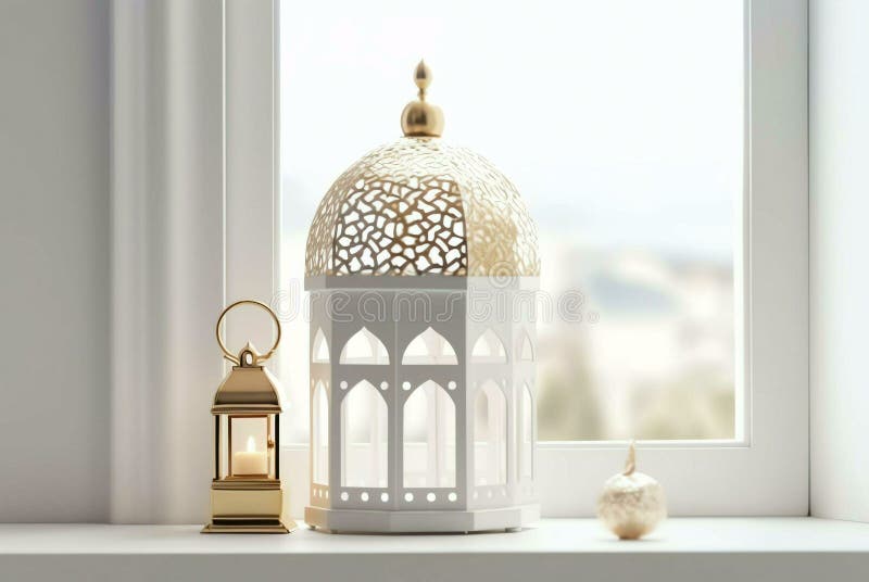 Window in the mosque stock illustration. Illustration of ancient ...