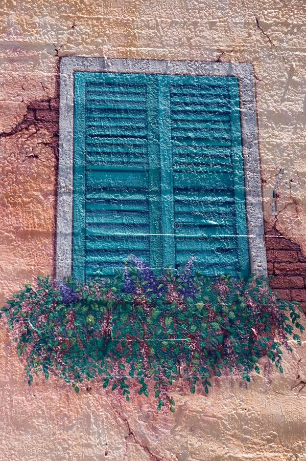 Window mural stock image. Image of window, california - 255634207