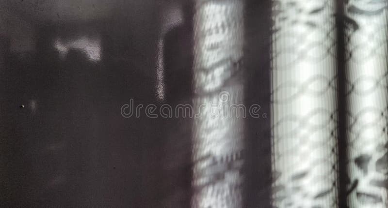 Window Natural Shadow Overlay Blurred Effect on White Texture ...