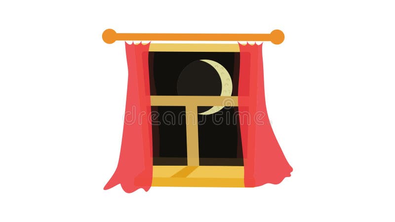 Window Night Icon Animation Stock Footage - Video of element, design ...