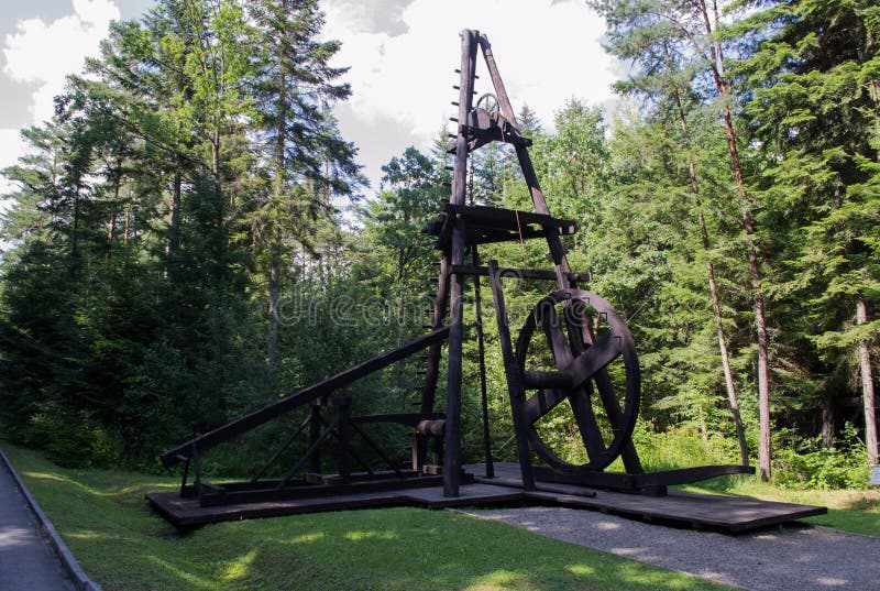 Window for oil extraction stock photo. Image of crank - 76857222