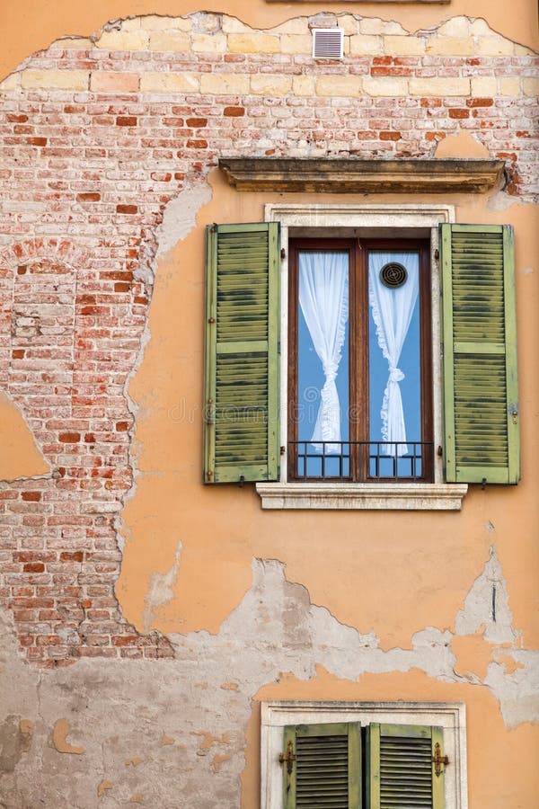 Window at an old house stock photo. Image of shuttered - 50623008