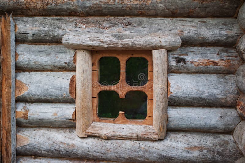 Window of an old hut stock photo. Image of aged, obsolete - 164432744