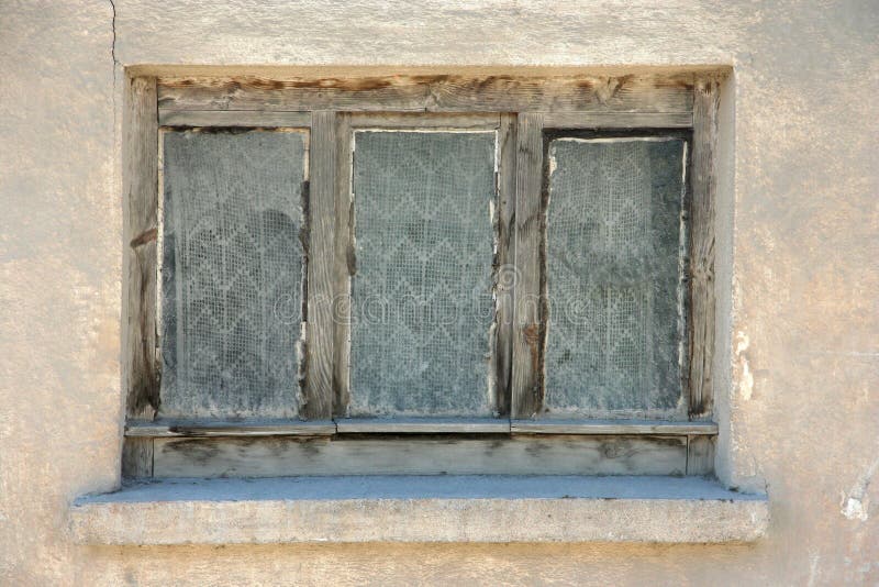 Window of Old ruin house stock photo. Image of residence - 34897792