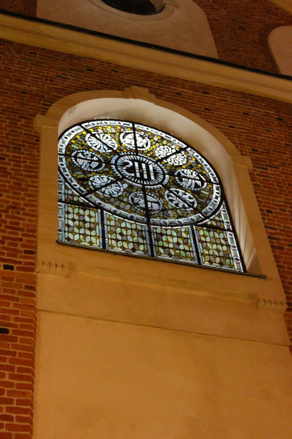 Window of the old temple stock image. Image of medieval - 135433287