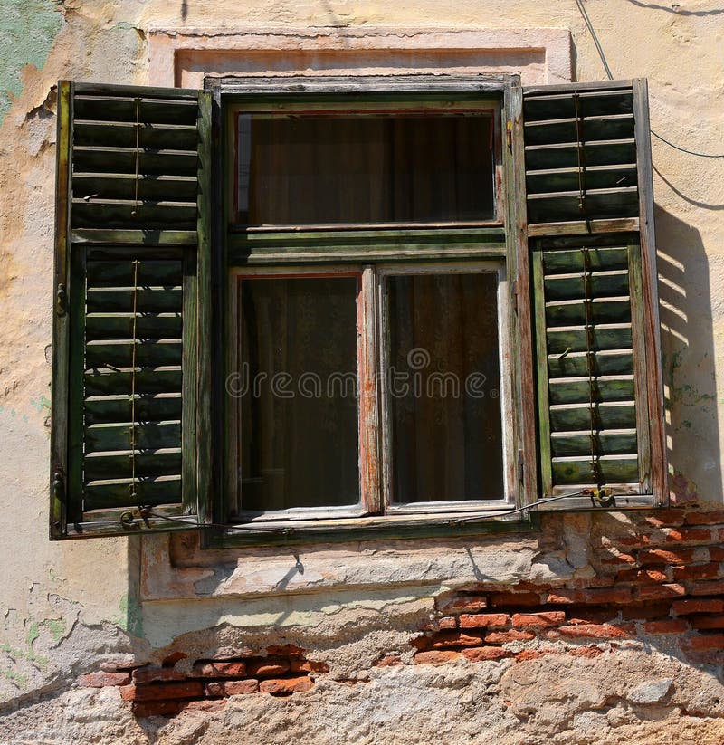 Old house window stock photo. Image of village, texture - 49758110
