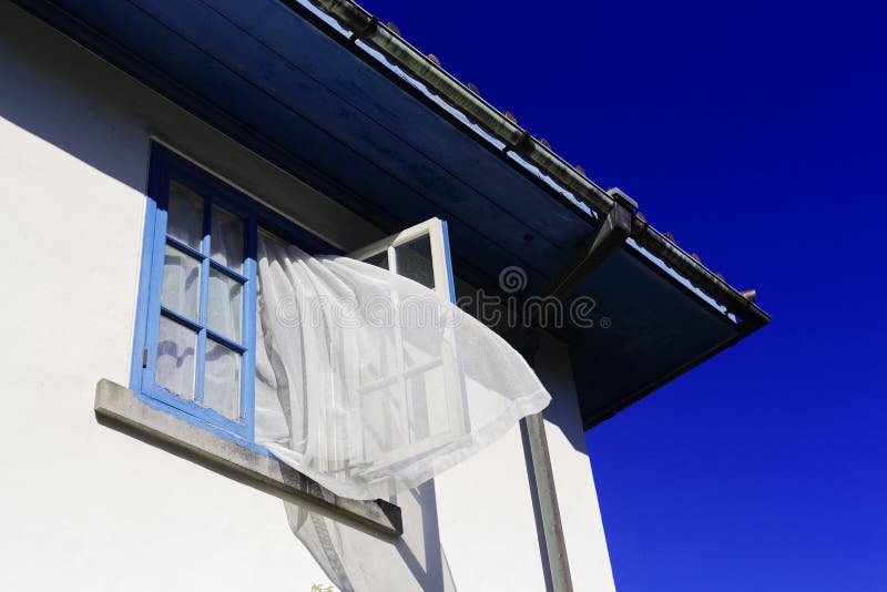 216 Open Window Blowing Curtain Stock Photos - Free & Royalty-Free ...