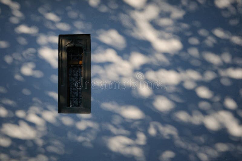Window and Patches of Light on a Wall Stock Image - Image of simple ...